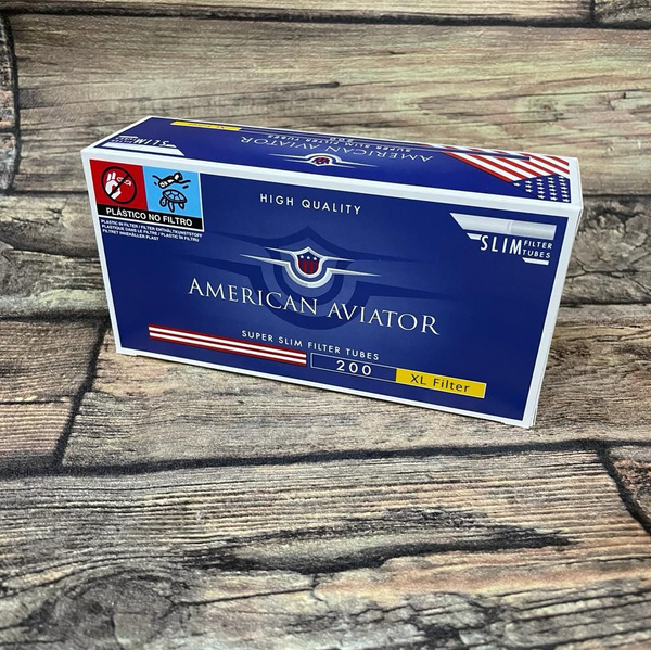 AMERICAN AVIATOR Сигаретные гильзы - купить с доставкой по выгодным ...