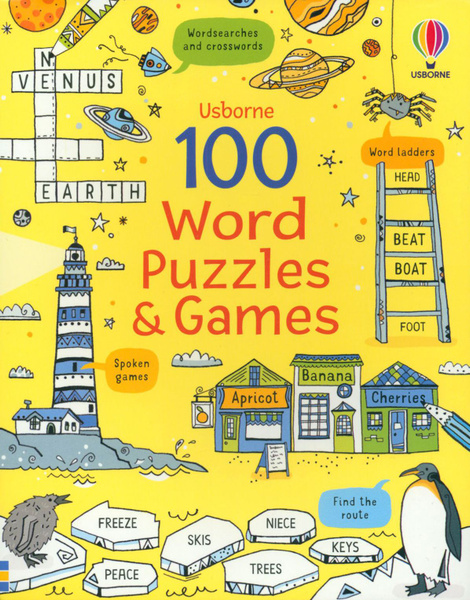 100 Word Puzzles & Games / Книга на Английском | Clarke Phillip ...