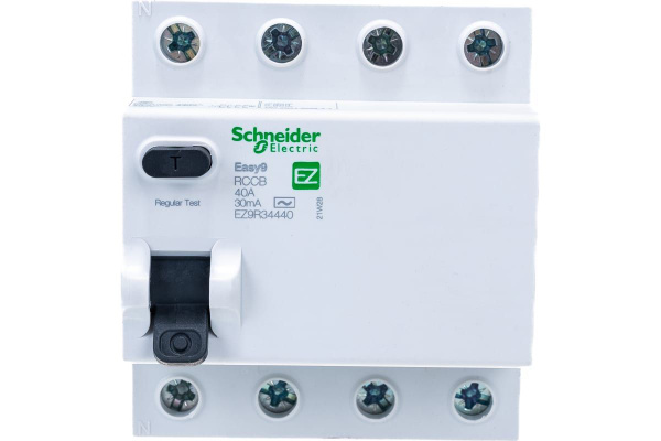 Schneider Electric УЗО 4P 40А 30мА AC - купить с доставкой по выгодным ...