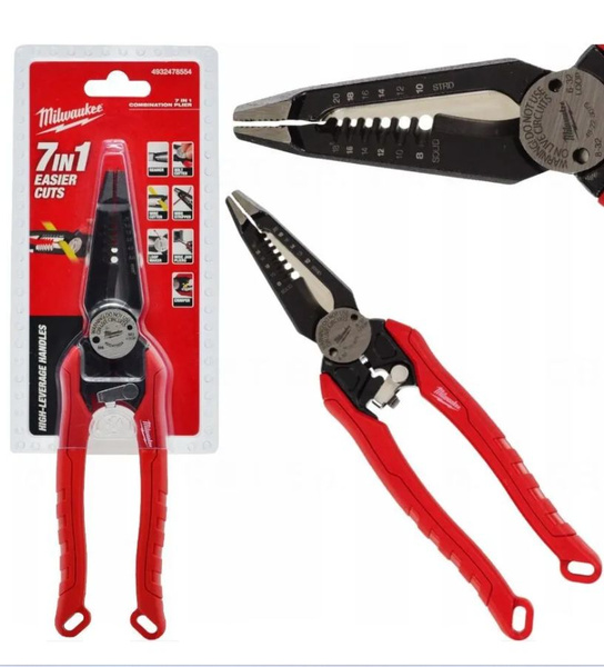 Кусачки комбинированные для зачистки проводов 7 в 1, 4932478554 ...