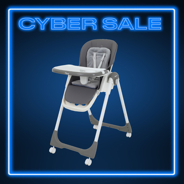 Стульчик для кормления Rant basic Mango RH304 от 6 месяцев, Grey - купить с доставкой по ...