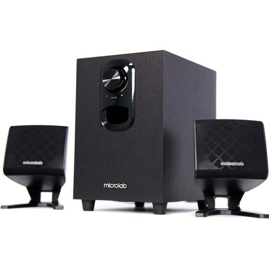 Колонки 2.1 Microlab M-108BT черный (80003156) - купить с доставкой по выгодным ценам в интернет ...