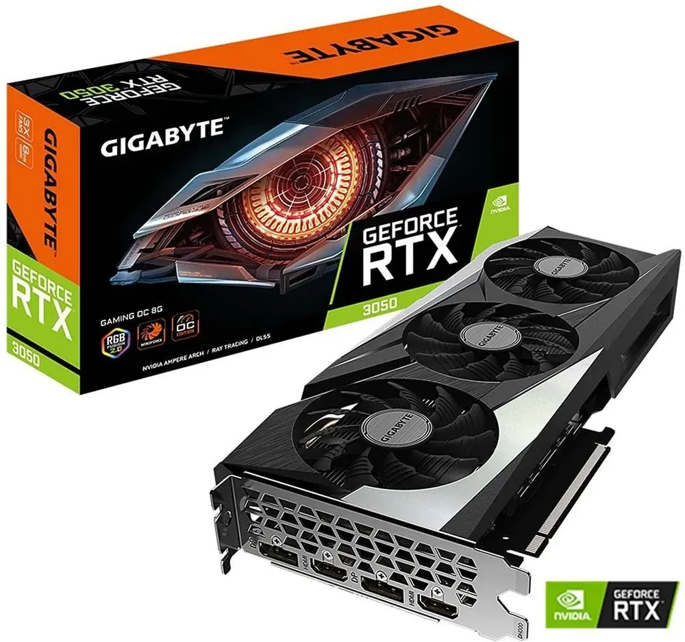 Видеокарта Geforce Rtx 3050 8 Гб (Gv-N3050Gaming Oc-8Gd) – купить в ...