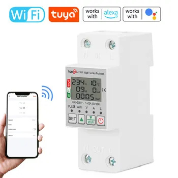 Tongou Граффити WiFi умный счетчик электроэнергии, белый, - купить с ...