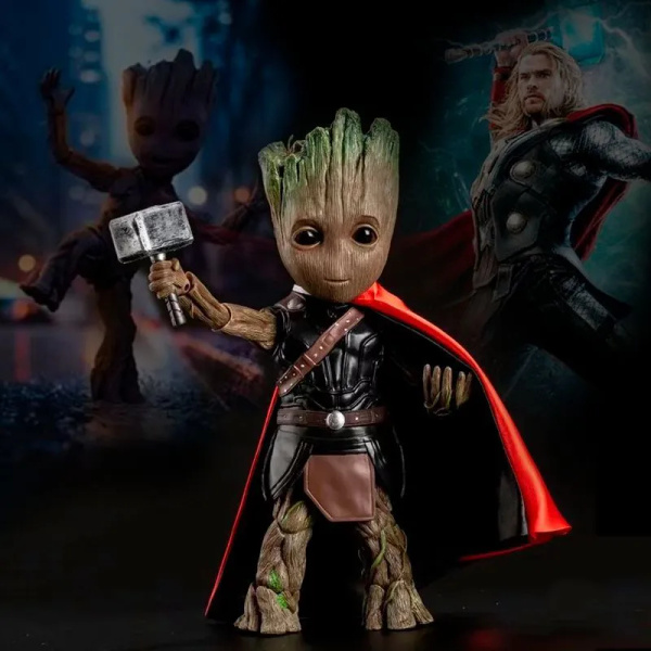Marvel стражи галактики / 26cm грут фигурка / Грут cos Росомаха ...