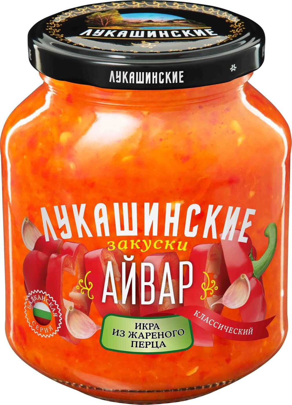 Овощные консервы Лукашинские "Айвар", классический, 350 г - купить с ...