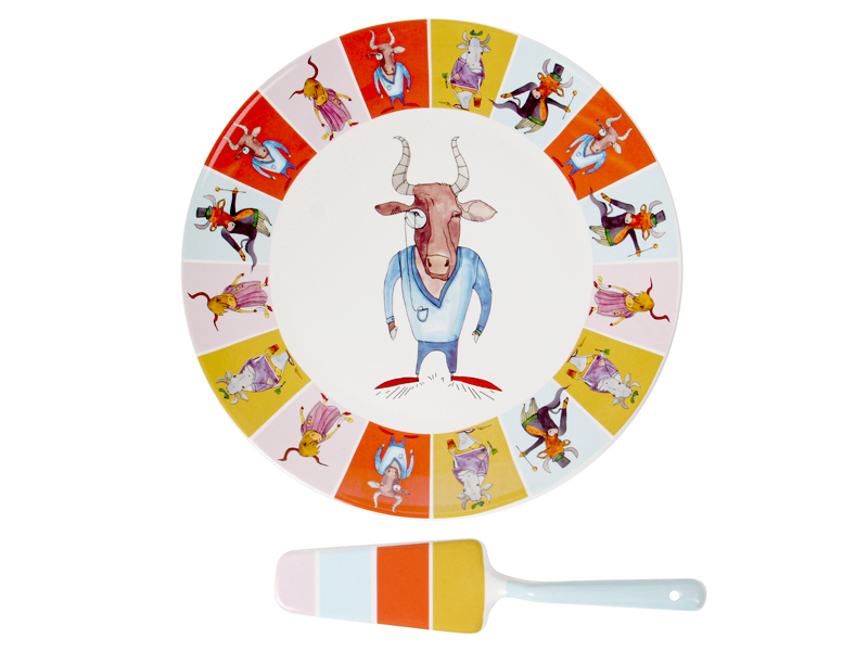 Тортница FANCY BULLS, диаметр 27 см, 2 шт — купить в интернет-магазине ...