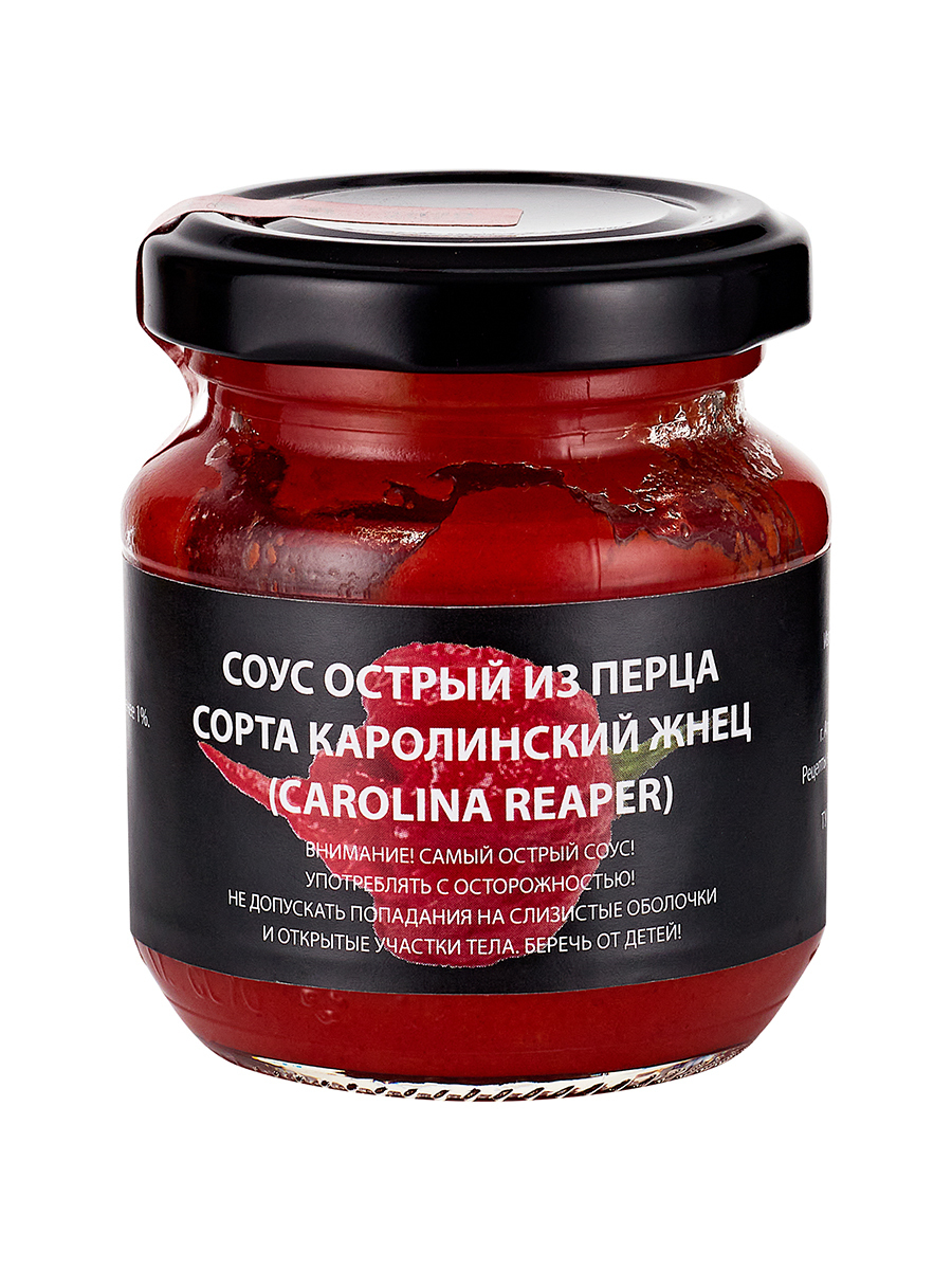 Соус-пюре из перца Carolina Reaper Каролинский Жнец 100гр. — купить в ...
