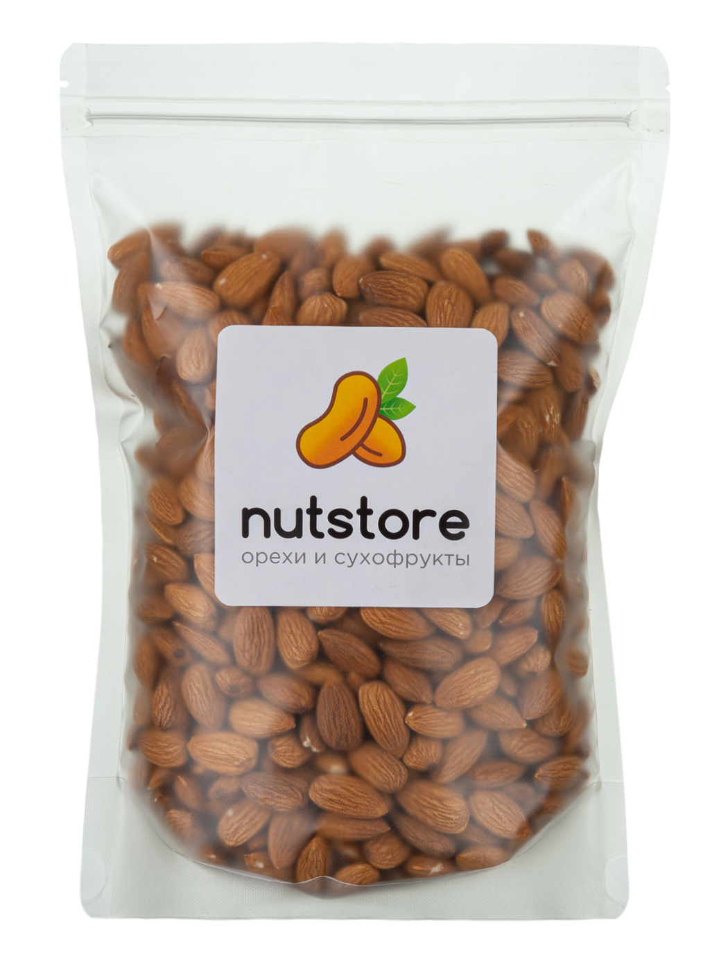NutStore Миндаль сырой, отборный крупный, ПРЕМИУМ орехи (500 гр ...