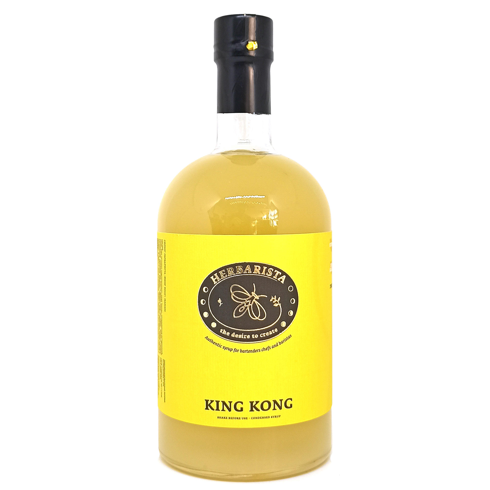 Сироп Herbarista King Kong - Банановый сок с мякотью, 700 мл — купить в ...
