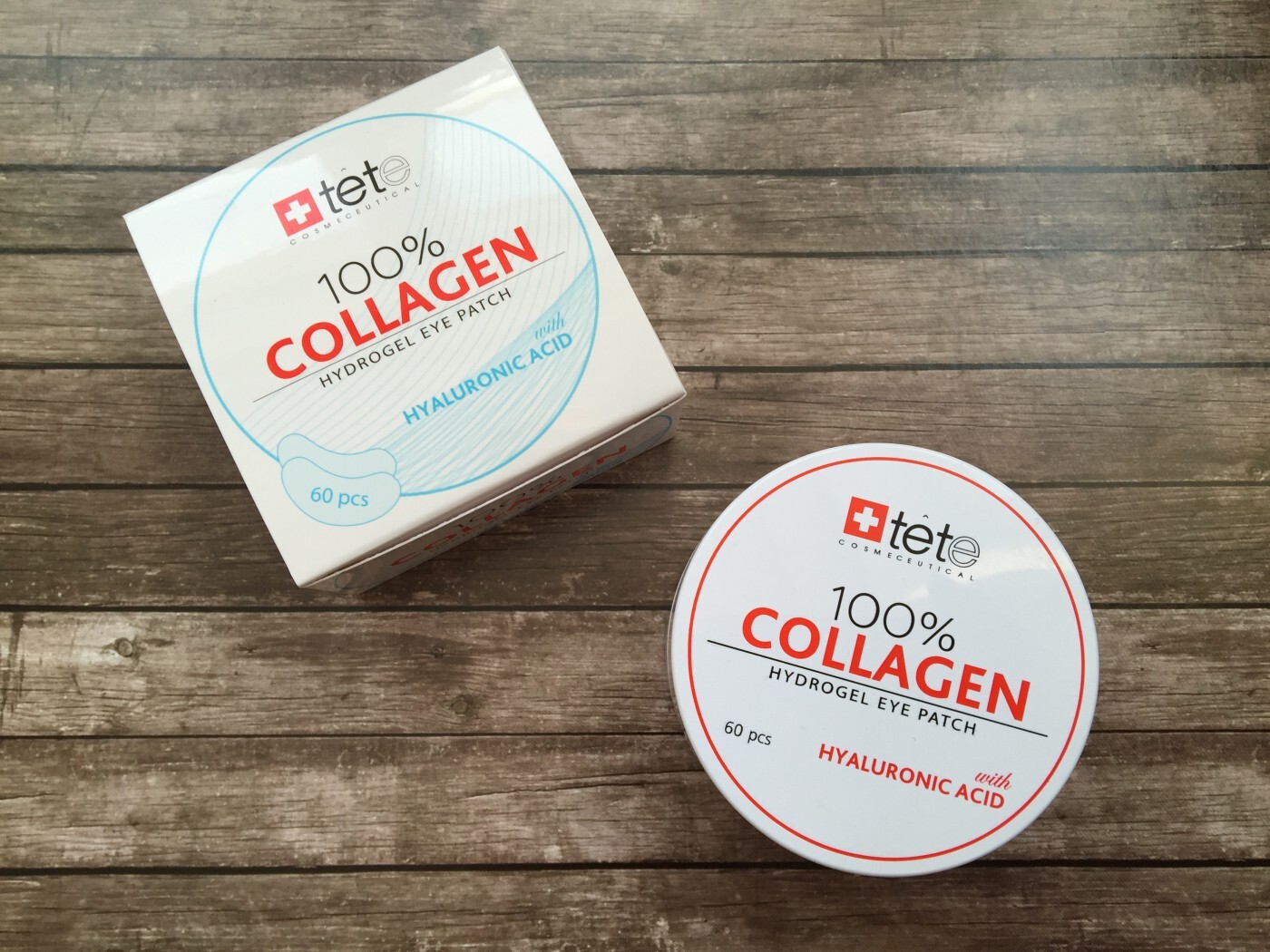 Гидроколлагеновые патчи для глаз Tete cosmeceutical 100% COLLAGEN ...