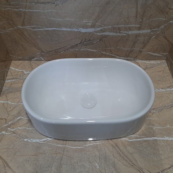 Раковина CeramaLux 9025-2, 33.5x52.5 см, белый купить по доступной цене с доставкой в интернет ...