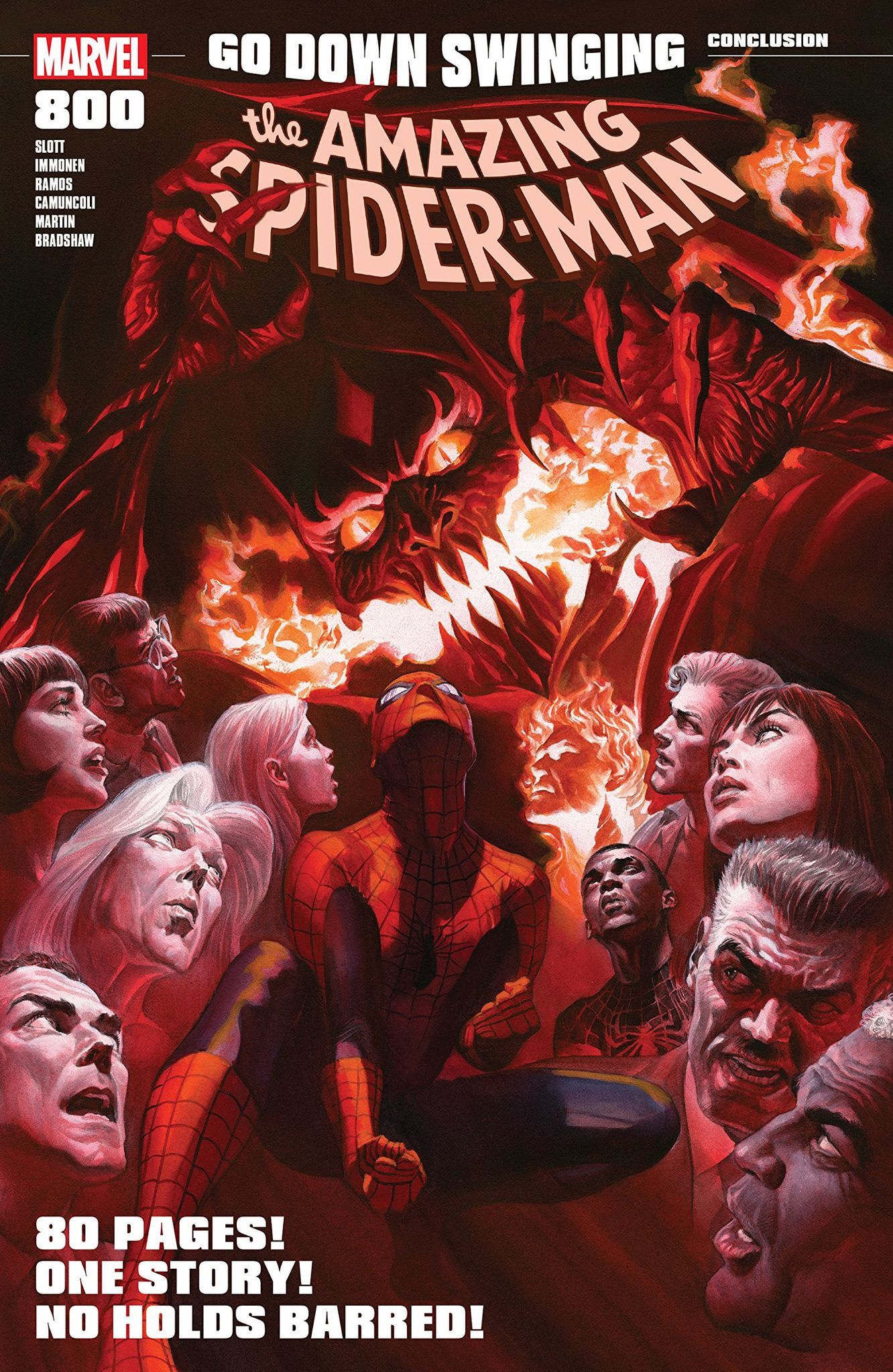 Книга "Комикс The Amazing Spider-man #800 на английском языке" – купить ...