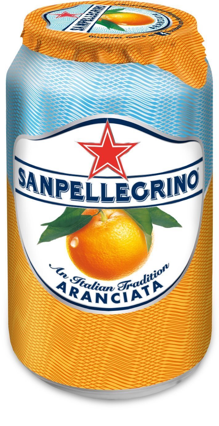 Газированный напиток S.Pellegrino / Сан Пеллегрино со вкусом Апельсина ...