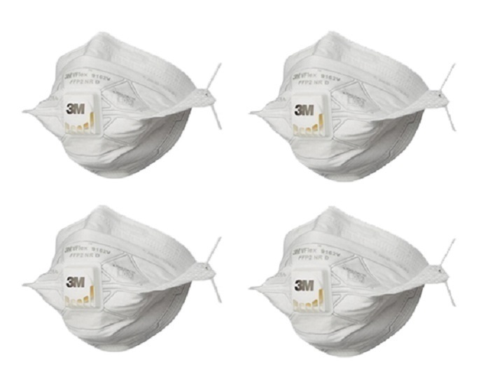 Респиратор универсальный 3M Респиратор 9162V 3М FFP2 до 12 ПДК, FFP2 ...