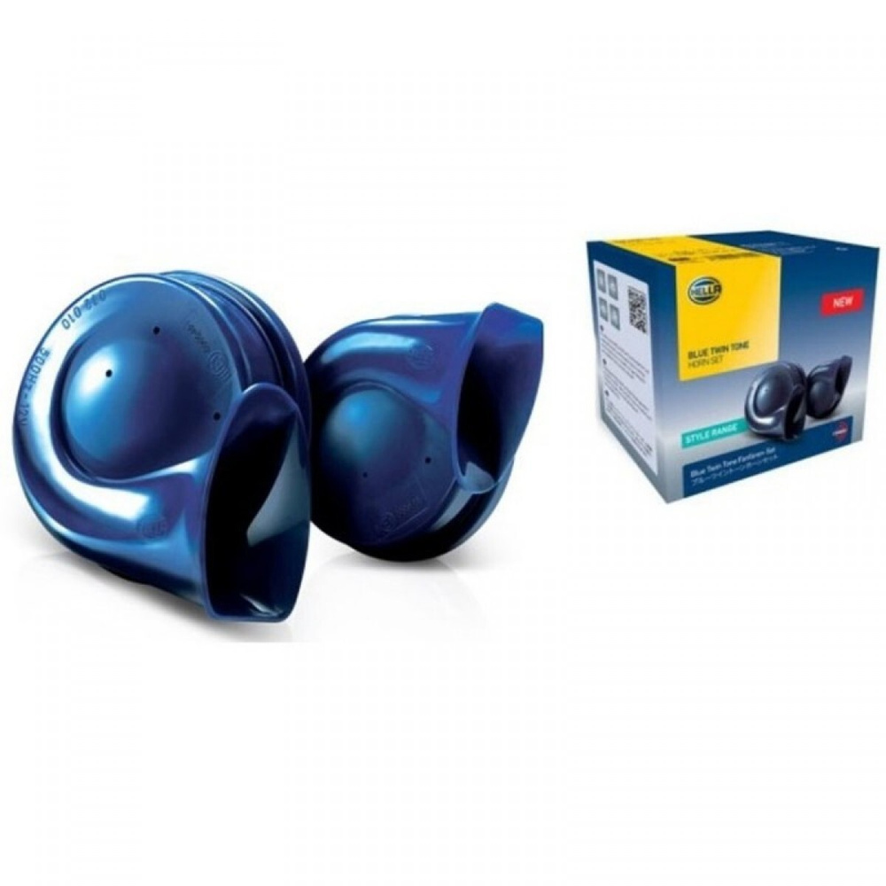 Звуковой сигнал Hella, электрический, 12V 500/400 Hz. рожок (улитка ...