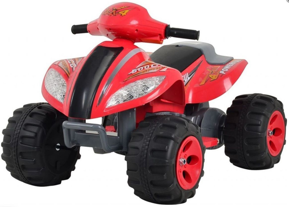 Электромобиль "Квадроцикл RiverToys" аккумуляторный (красный) до 30кг ...
