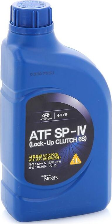 Трансмиссионное масло Hyundai/KIA MOBIS ATF SP-IV 1L - купить по ...