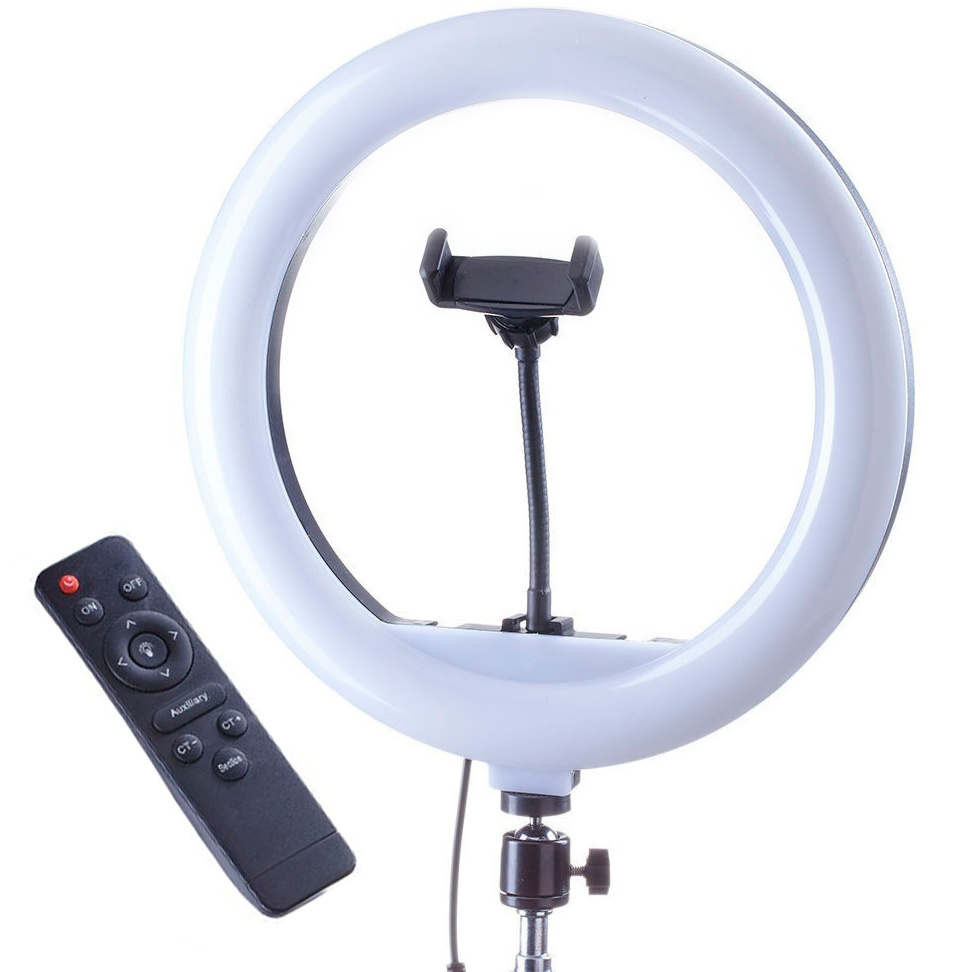 Кольцевая лампа Ring Fill Light 31 см, пульт управления. Штатив ...