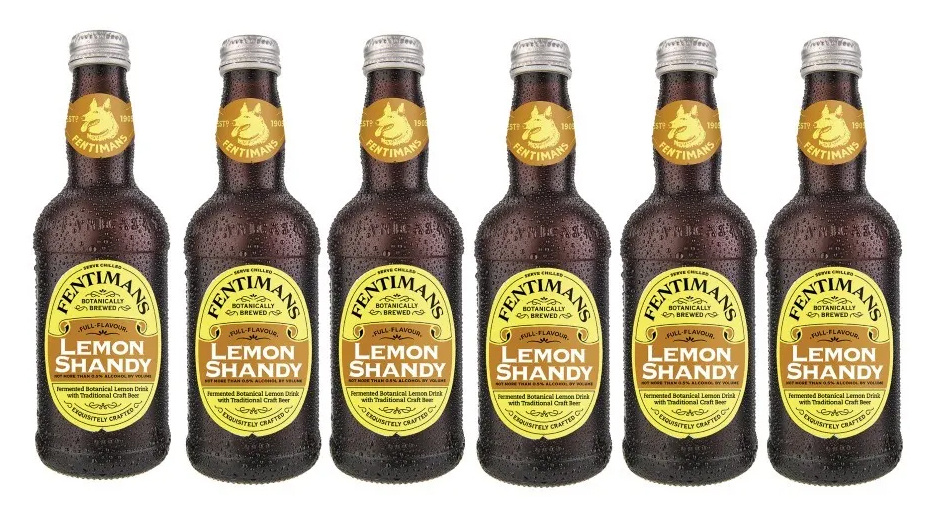 Газированный напиток Fentimans Lemon Shandy, 6 шт по 0.275л — купить в ...