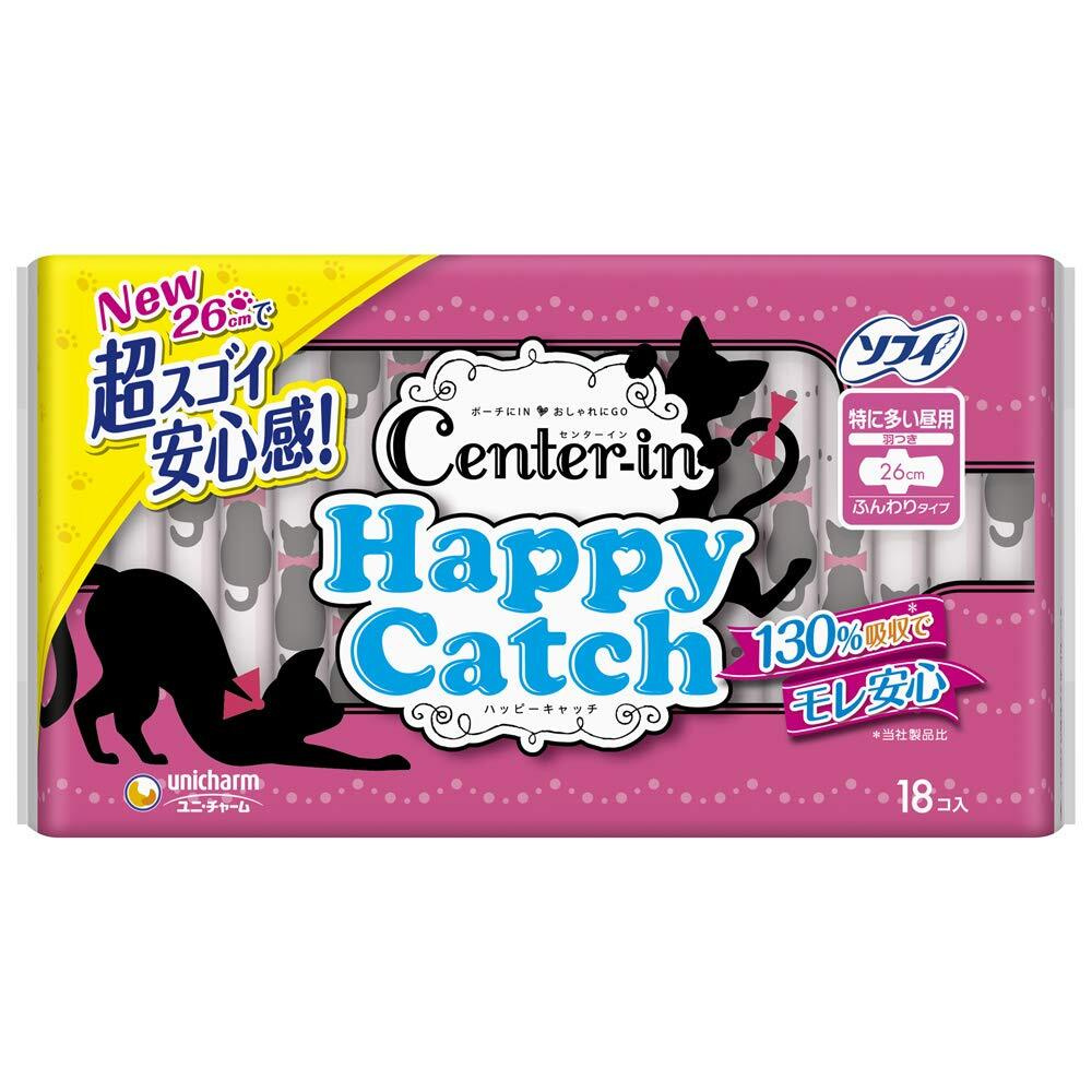 UNICHARM Гигиенические прокладки для девочек-подростков Center-in Happy ...