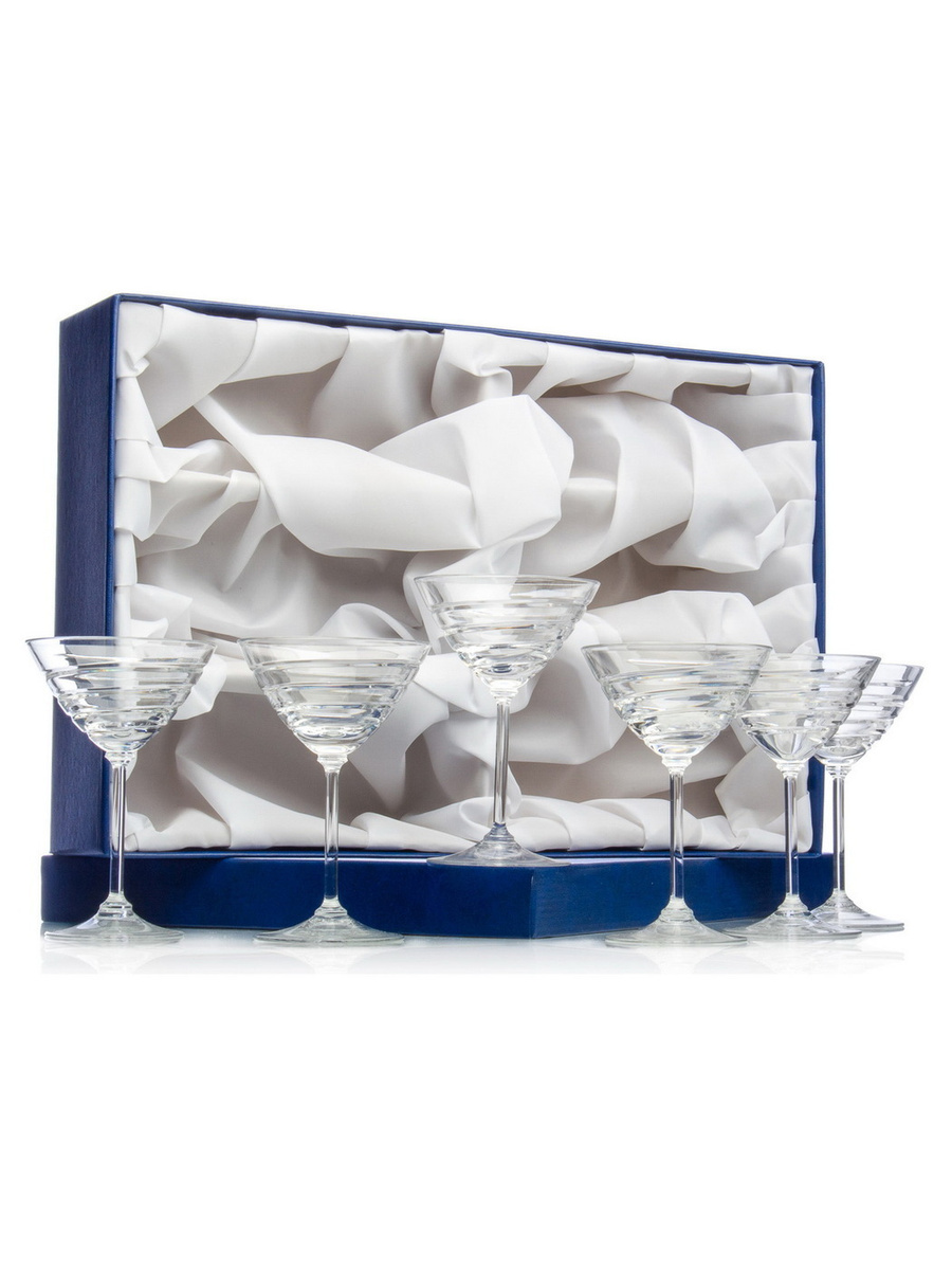 Набор бокалов Neman 1883 для мартини "Серпантин", 180 мл, 6 шт - купить по низким ценам в ...