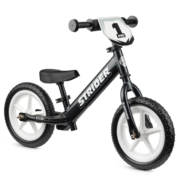 Беговел STRIDER 12' PRO Black Pearl купить на OZON по низкой цене ...