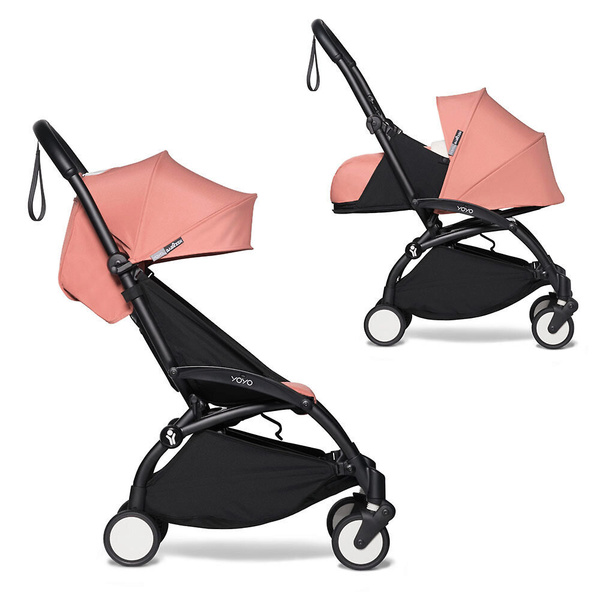 BABYZEN YOYO2 Коляска 2 в1 Ginger, черная рама - купить с доставкой по ...