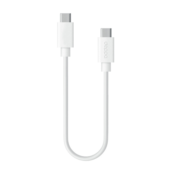 Характеристики Кабель USB-C - USB-C, 3A, 1.2м, белый, Deppa подробное ...