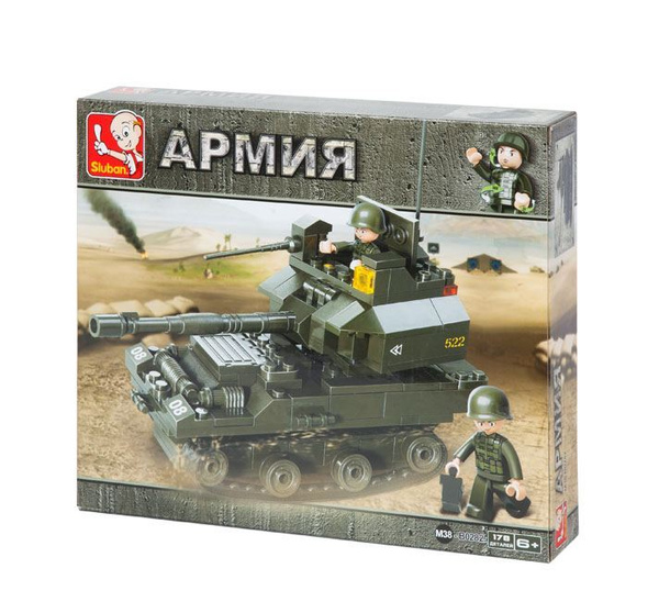 Конструктор Sluban "Армия: Танк Т-90", 178 деталей (M38-B0282) - купить ...