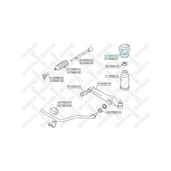 опора амортизатора переднего VIN: - купить по доступным ценам в ...