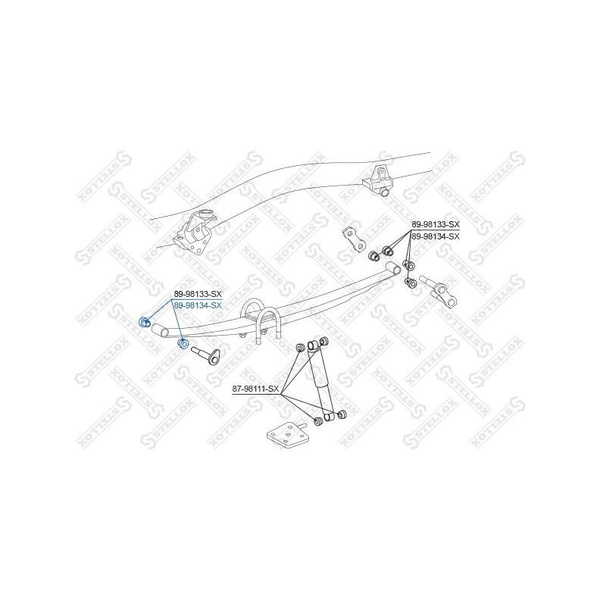 598 09134 9038518009 втулка рессоры Toyota Land Cruiser BJ75/HZJ75 ...