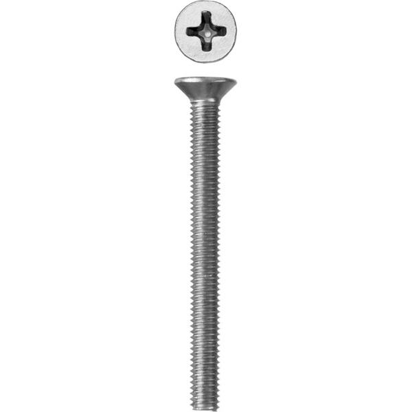 Винт M3 x , головка: Потайная, 1 шт - купить по выгодной цене в интернет-магазине OZON (1594409453)
