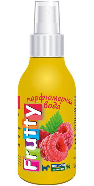 Духи FRUTTY Малина парфюмерная вода для собак и кошек АВЗ (100 мл ...