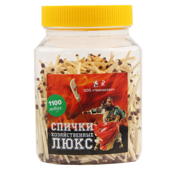 Спички Хозяйственные Люкс / спички хозяйственные (огниво), 1100 шт ...