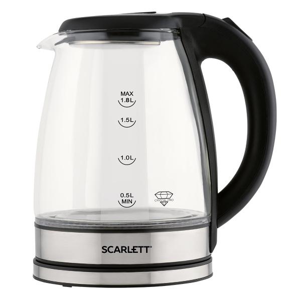 Купить электрический чайник Scarlett SC-EK27G88, 1800 Вт, 1.8 л ...