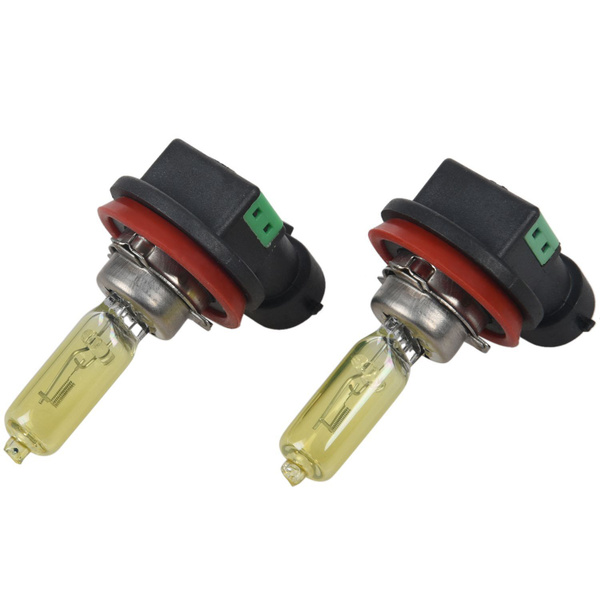 2x H8 35W Hyper Yellow HID ксеноновая галогенная лампа для фар 2500K ...