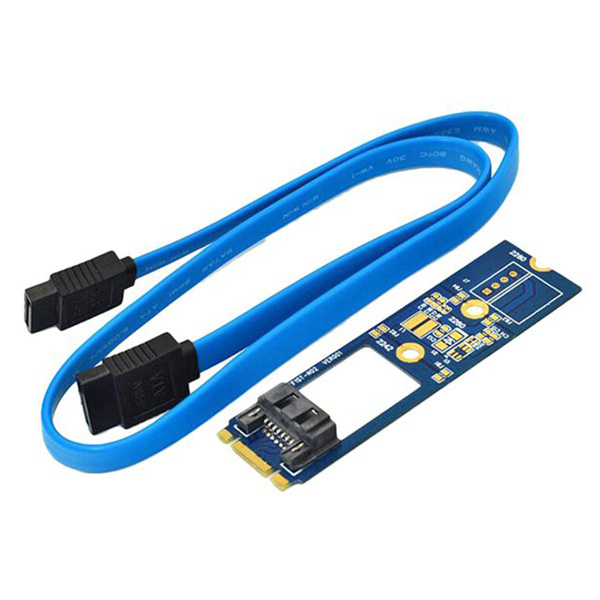 Адаптер M2 SATA Convert Card BM KEY M.2 NGFF Поддержка 2242 2260 2280 ...