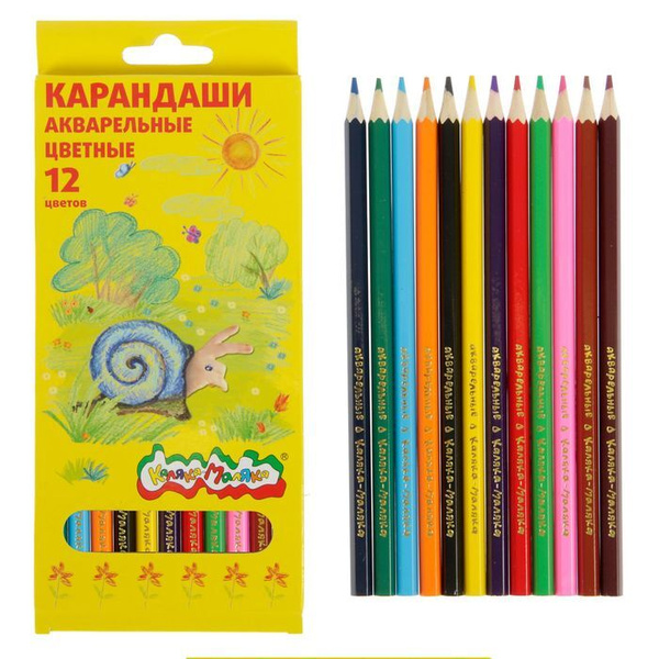 Каляка-Маляка Набор карандашей купить на OZON по низкой цене (384849030)