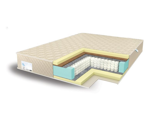 Матрас Comfort Line Kombi Memory 4-Cocos S1000_белый_бежевый_светло ...