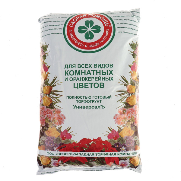 Грунт для комнатных цветов Скорая помощь, 5 л - купить по низкой цене в ...