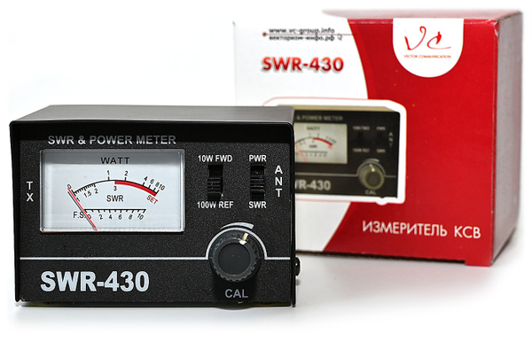 Измеритель КСВ и мощности SWR-430 - купить с доставкой по выгодным ценам в интернет-магазине ...