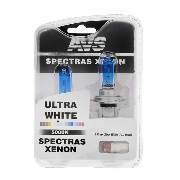 Лампа автомобильная AVS 12 В, 2 шт. купить по низкой цене с доставкой в интернет-магазине OZON ...