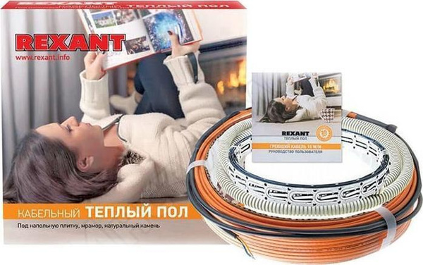 Комплект теплого пола Rexant Standard 150Вт 0.9-1.2 кв.м (10м) купить на OZON по низкой цене ...