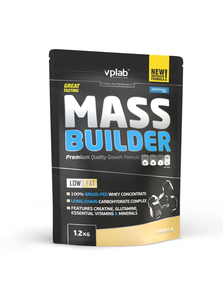Гейнер VPLAB Mass Builder, протеин, креатин, BCAA аминокислоты ...
