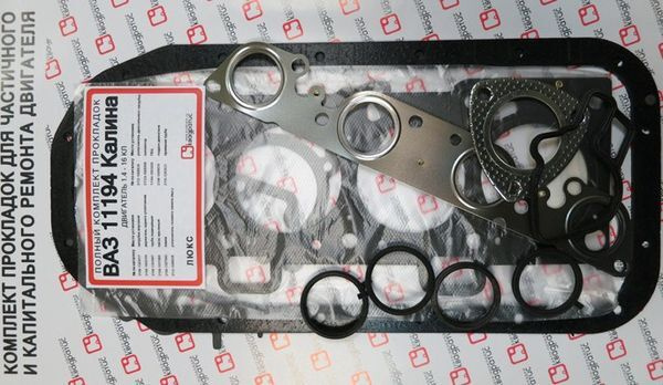 Прокладка двигателя 11194 (комплект) полный (дв.1, 4, 16 клап.) 76, 0 ...