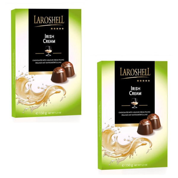 Конфеты шоколадные Laroshell сливочный ликер, Германия, 150 г (2 шт ...