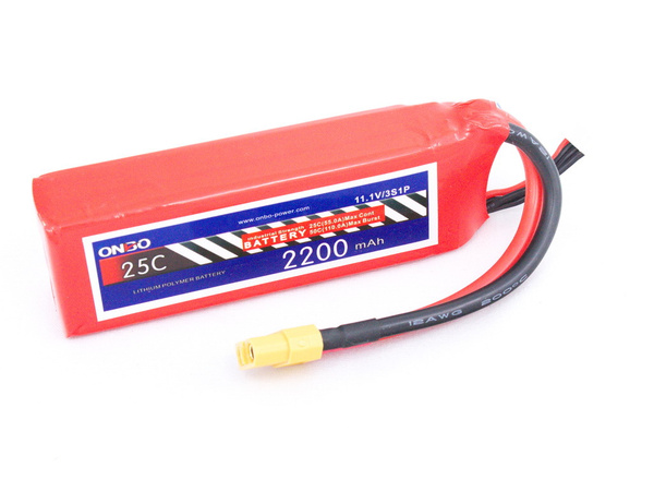 ONBO 2200mAh 3S 25C Lipo Pack 973 - купить с доставкой по выгодным ...