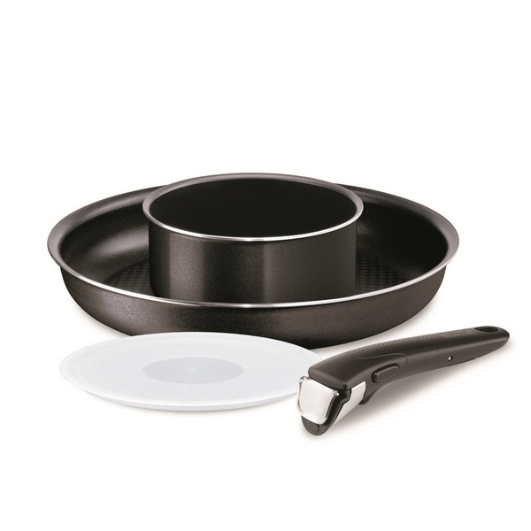 Набор посуды со съемной ручкой Tefal Ingenio Black 04181840, диаметр 16 ...