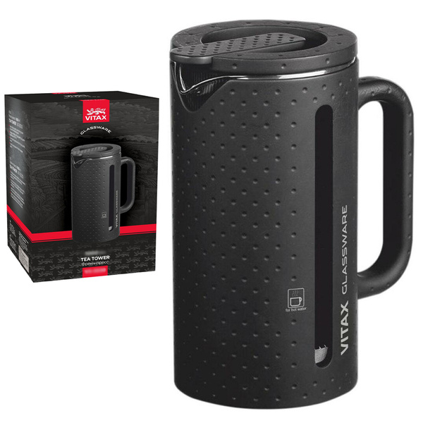 Френч-пресс для чая и кофе. Vitax. Коллекция "Tea tower". Нержавеющая ...